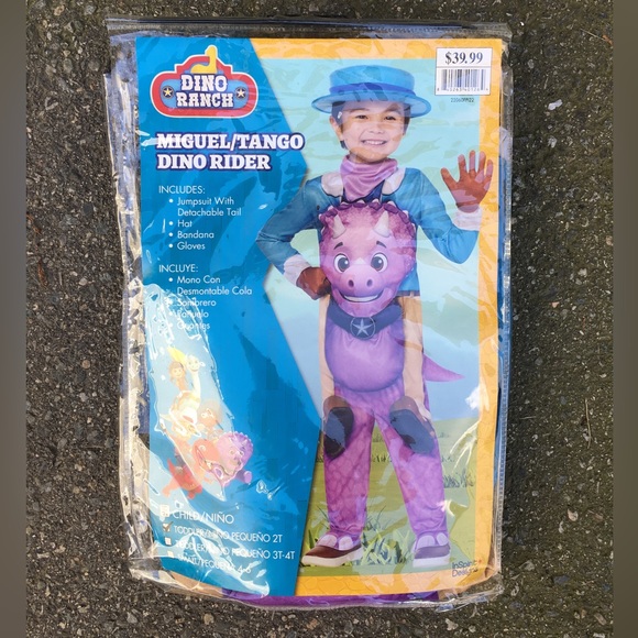 Costumes | Miguel Tango Dino Rider Costume Nip | Poshmark
